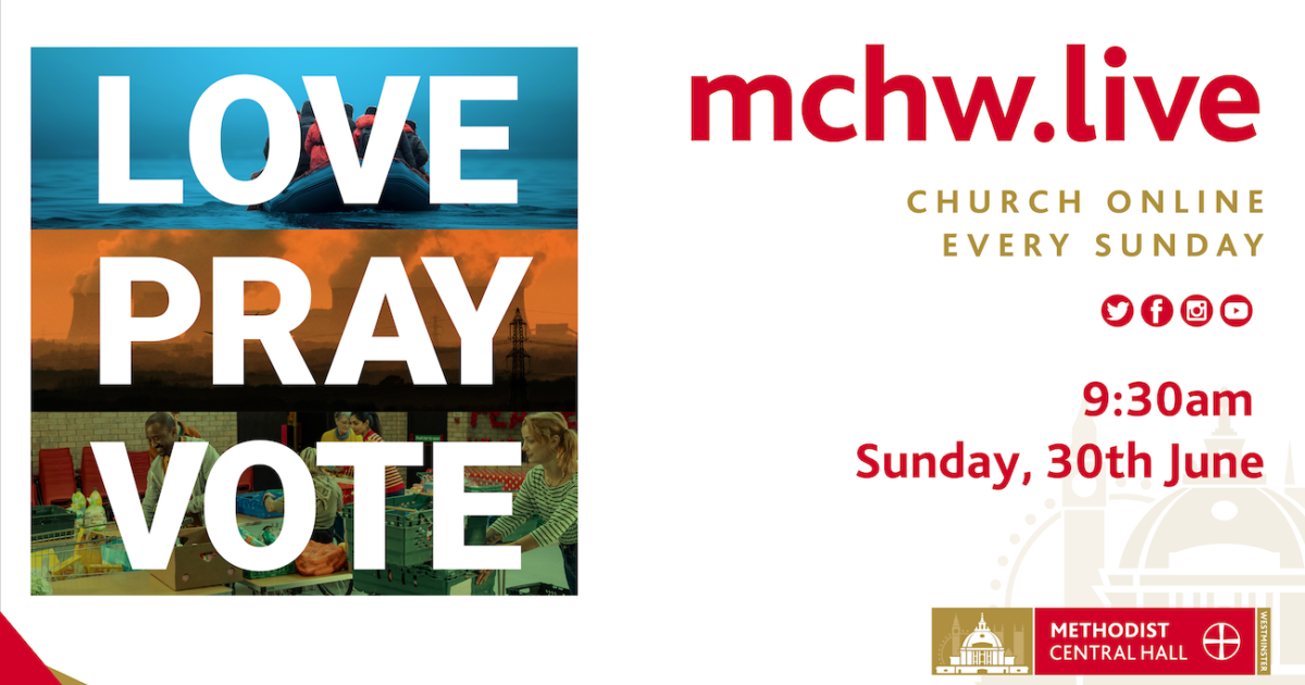 Church Online Every Sunday - Morning Worship from MCHW - Methodist Central Hall