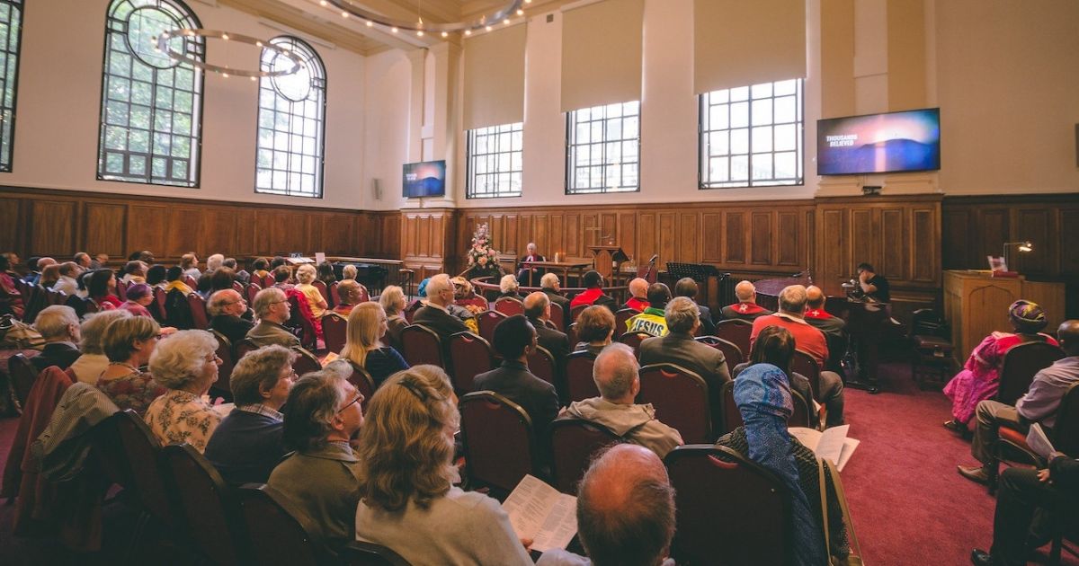 Evening Worship in the Heart of London - Methodist Central Hall