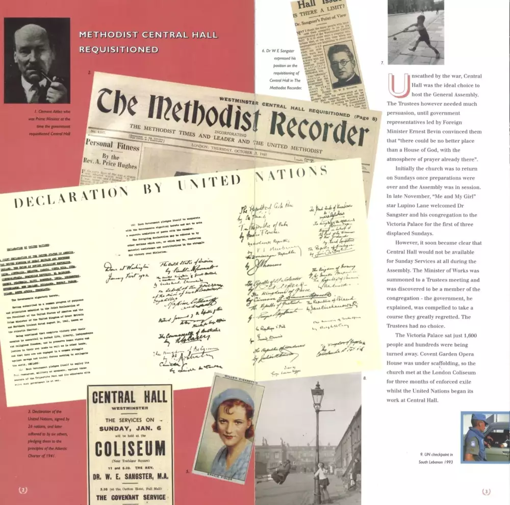 Our Timeline - Methodist Central Hall