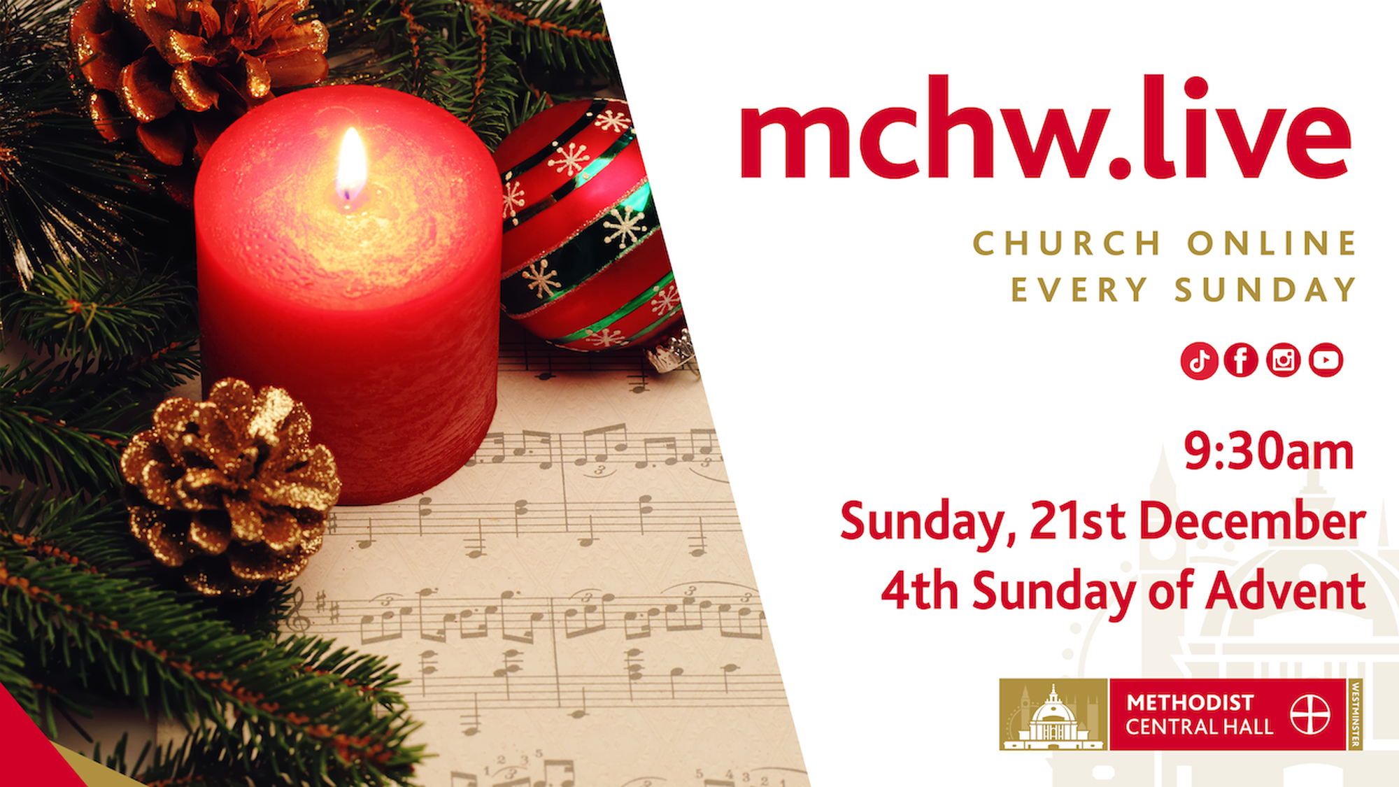 Church Online Every Sunday - Morning Worship from MCHW - Methodist ...